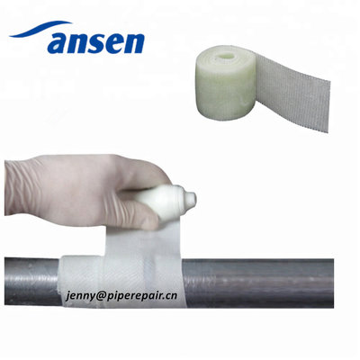 China factory Pipe Repair Tape resine poluyrethane blanche leak pipe repairing