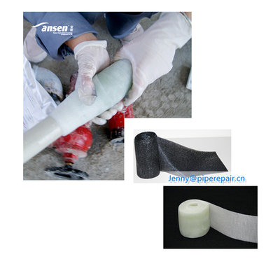 China factory Pipe Repair Tape resine poluyrethane blanche leak pipe repairing