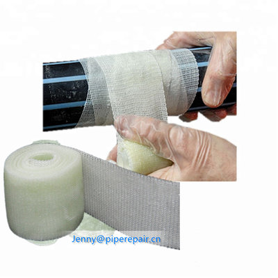 China factory Pipe Repair Tape resine poluyrethane blanche leak pipe repairing