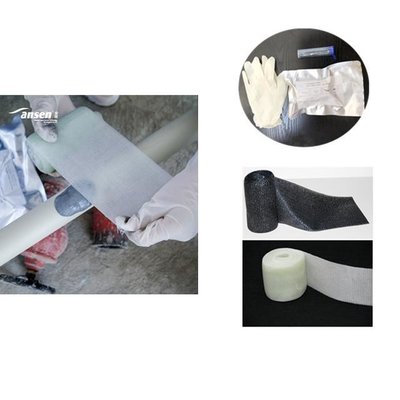 Emergency Water Activated stop it leak repair clamp Fiberglass Pipe Repair Wrap Tape