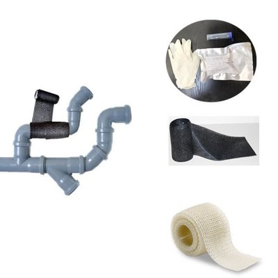 industrial amor wrap 2.5cm width Fiber Fix Repair Bandage Wrap Pipe Repair Tape