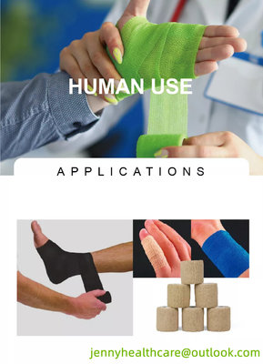 Self Adhesive Bandage Wrap Sports Tape Breathable Waterproof Elastic Bandage Wrist Ankle Wrap Tape Non-Woven Bandage