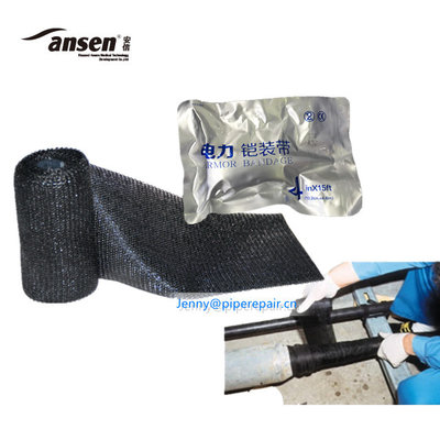 Anti-corrosion Cable Sheath Protection Use Armor-wraps Sheath Repair Kit Armorcast Tape