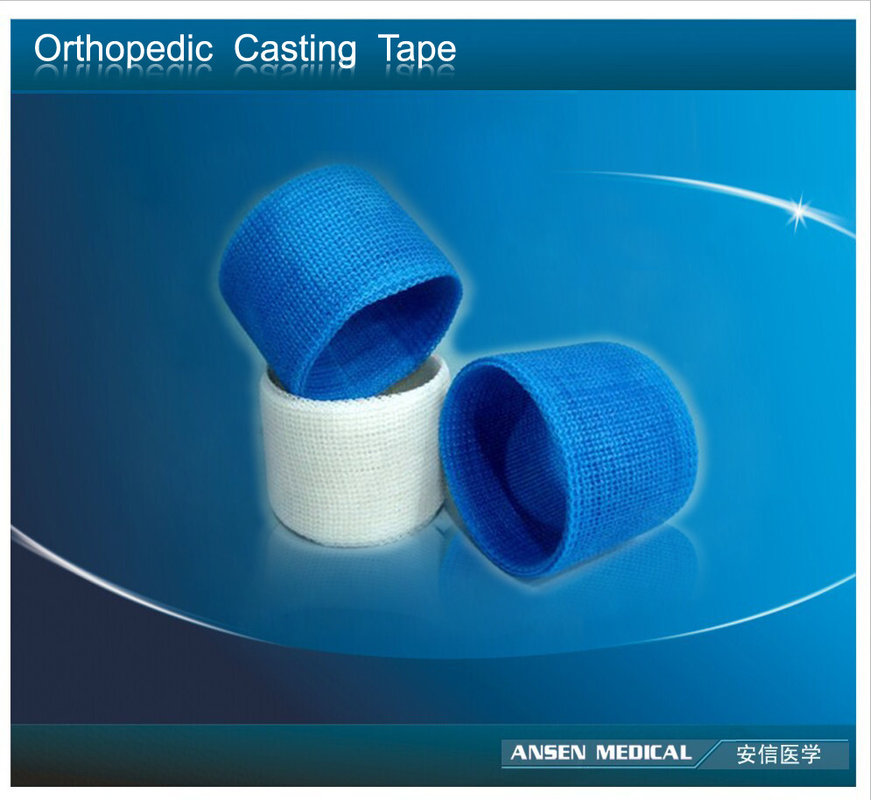 Good Bonding Color Orthopedic Fibergalss casting tape/Fiberglass Bandage/Fiberglass Casting Tapes