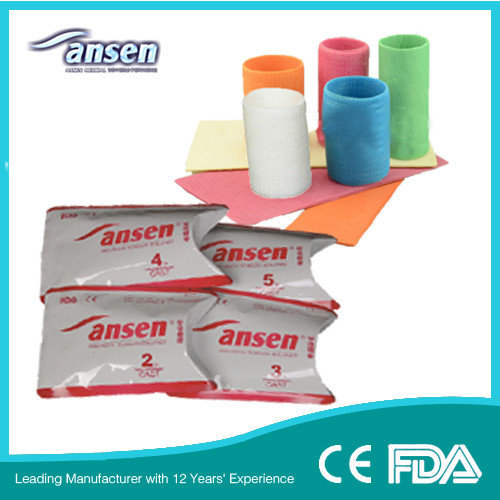 Waterproof Fiberglass Cast Medical Bandage Protector Leg Orthopedic Plaster Cast Bandage