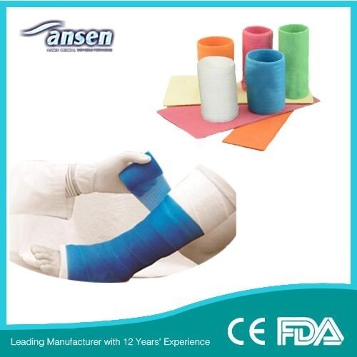 Used for Adults 4inch 4yards Knitted Fiberglass Tape Fiberglass Arm Cast for Broken Bone