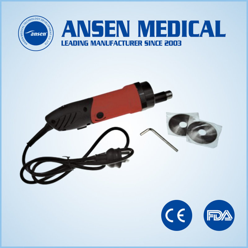 Medical Use Surgical Electric Plaster Saw Fiberglass Cast Bandage Cutter with 3 Saw Blades