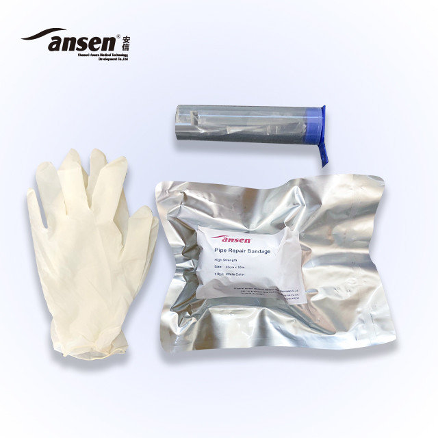Water Activity PU Resin Coated Fiberglass Amored Cast Tape for Pipe Repair and Cable Conne