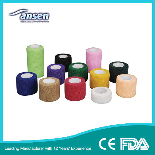 Colorful Sport Elastic Wrap Tape Self Adhesive Bandage 4.5m Elastoplast For Knee Support Pads Finger Ankle Palm Shoulder