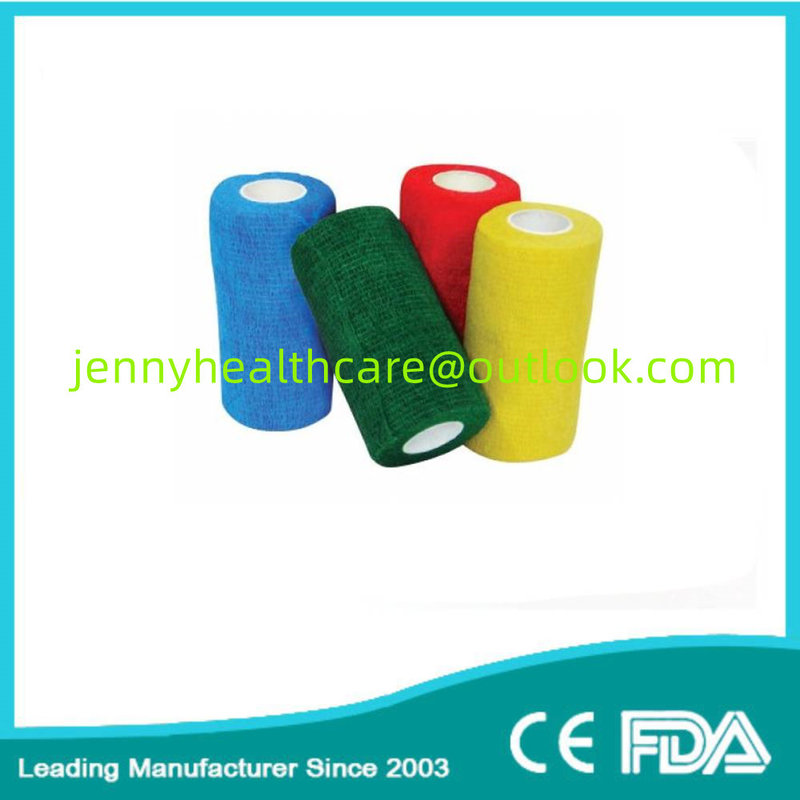 Elastic Non-woven Horse Cohesive Bandage vet wrap equine veterinary Coflex-Vet Cohesive Bandage