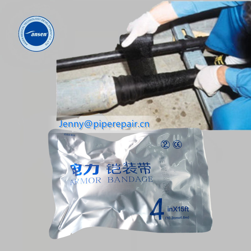 High quality Industrial armor-wrap self adhesive glassfiber 5'10'15 HG Armored tape