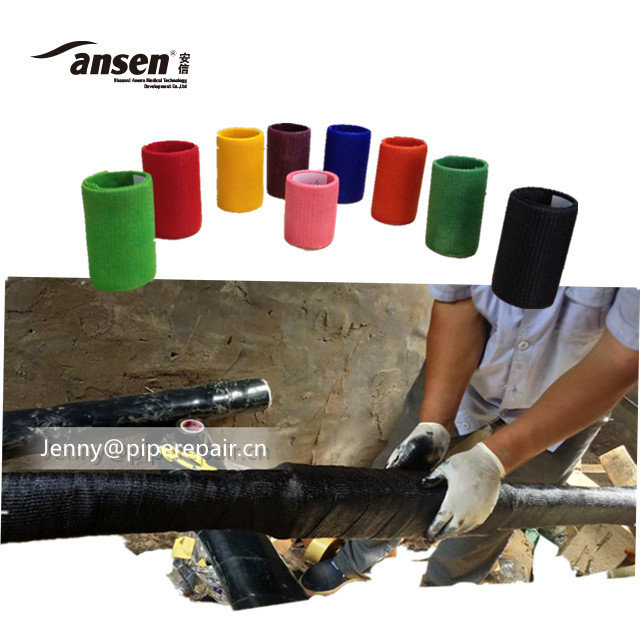 High quality Industrial amor wrap self adhesive fiberglass repair bandage armoring tape