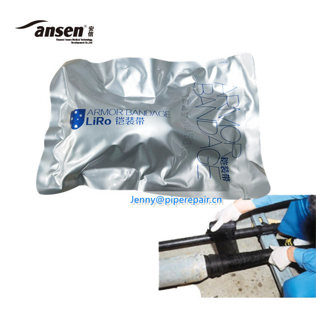 Quality black Armorcast 4560 100mm 1.5 m fiberglass wrap armor casting tape