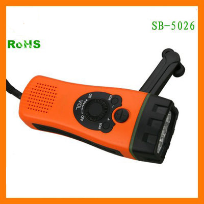 Anfly 4 In 1 Rechargeable LED Torch
