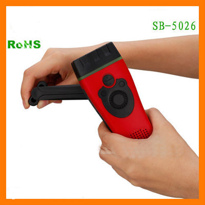 Anfly 4 In 1 Rechargeable LED Torch