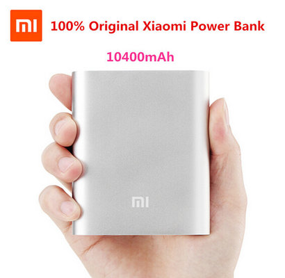 100% Original Xiaomi PowerBank 10400mAh Xiaomi 10400mah External Battery For Iphone phones