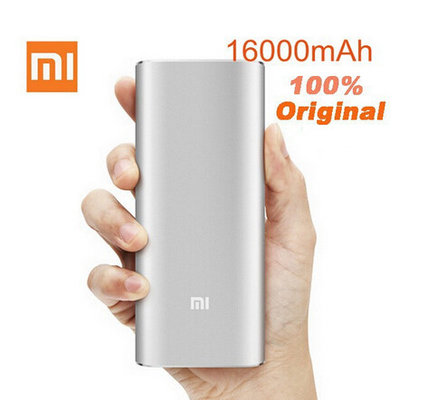 100% Original Xiaomi Power Bank 16000mah Dual Usb Power Bank High Quality Charger
