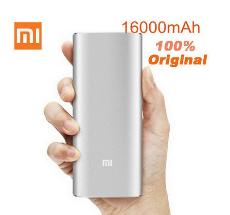 100% Original Xiaomi Power Bank 16000mah Dual Usb Power Bank High Quality Charger