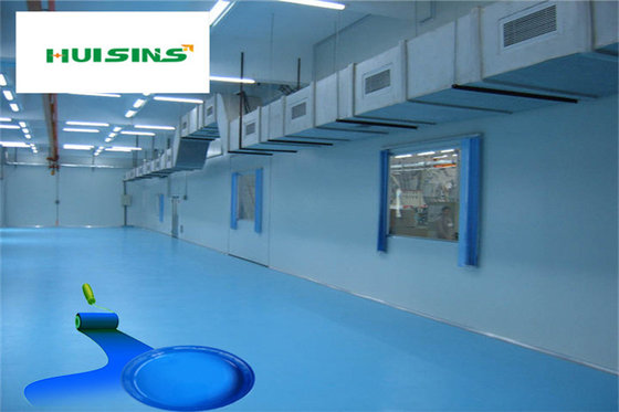 High Build Industrial Floor Paint , Warehouse Epoxy Floor Coating