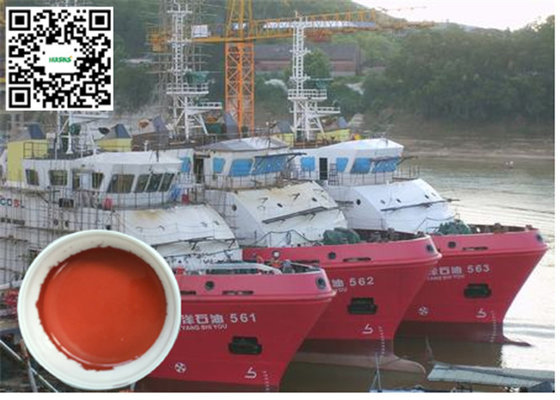 Acrylic Finish Marine Spray Paint 40μM / Coat Use In Steel Bridge Railway