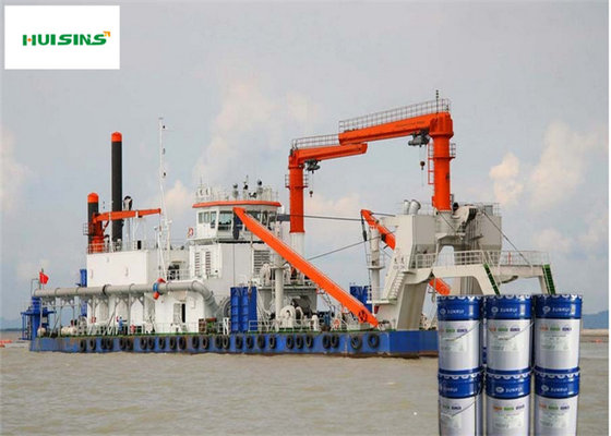 Epoxy Coal Tar Boat Bottom Paint / Marine Grade Spray Paint For Dredger , Black or Brown