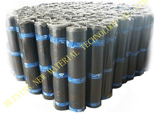 Flat Self Adhesive Roofing Polyurethane PU Waterproof Membrane Material Black Color