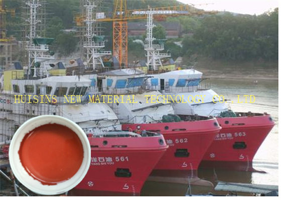 Iron Oxide Red Epoxy Marine Spray Paint For Exterior / Interior Of Steel Surface