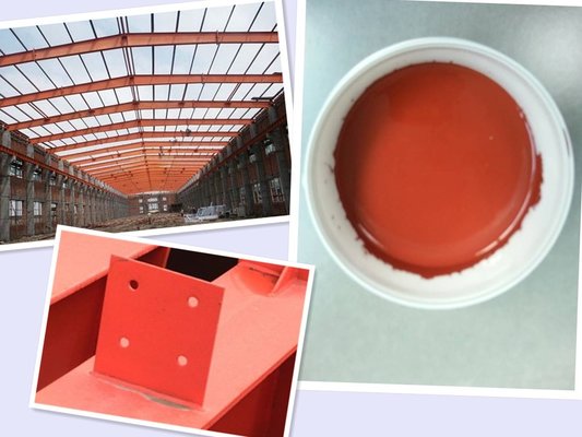 Iron Oxide Red Primer Steel Spray Paint Matte For Steel Building