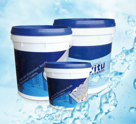 Quick Dry Acrylic Waterproof Spray Paint Elastomeric For Metal Roofing