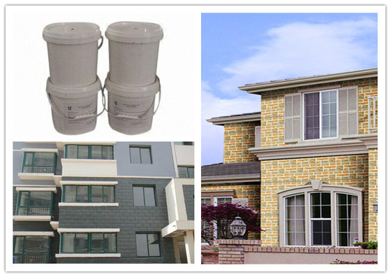 Scuff Resistant Waterproofing Room Decoration Paint , Textured Exterior Wall Coatings