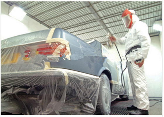 Eco-friendly 2K Acrylic Solid Automotive Spray Painting Topcoat Durable High Gloss