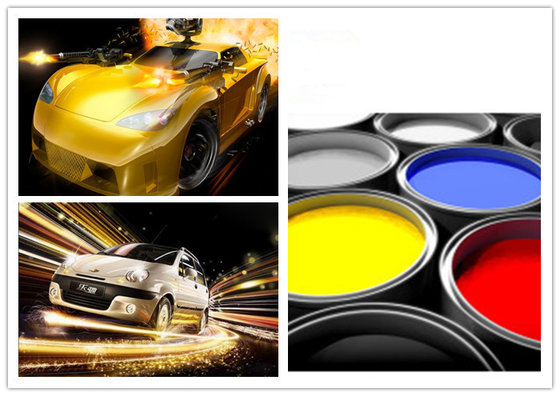 Decorative Multi Color Automotive Spray Painting , Auto Repair Top Coat Paint