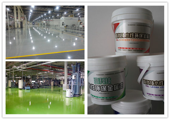 Bush Finish Non Slip Anti-static Floor Paint , Epoxy Resin Material