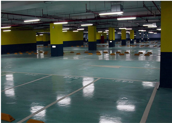 Liquid Coating Garage Floor Paint Epoxy Strong Adhesion Force For Square