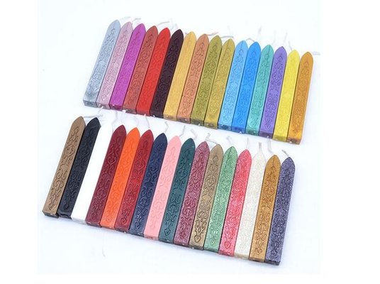 Custom Easy To Use Flexible And Mailable Sealing Wax With A Wick