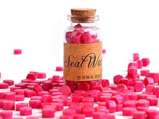Beeswax Flexible And Mailable Genuine Wax Seal Beads In Bottle