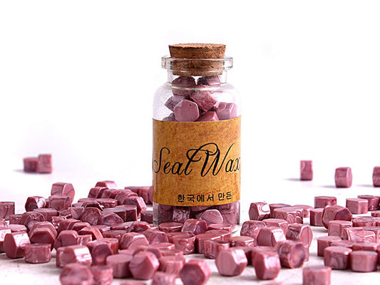Beeswax Flexible And Mailable Genuine Wax Seal Beads In Bottle