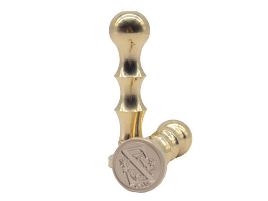 Custome Design Wedding Pure Copper Brass Handle Wax Seal Stamps