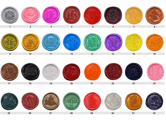 Gold/Sliver Or Custom Color/ Design Wax Seal Pendant