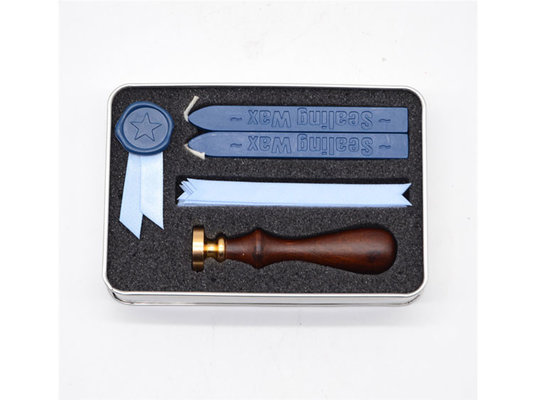 Wax Seal Stamp Set With Iron Box