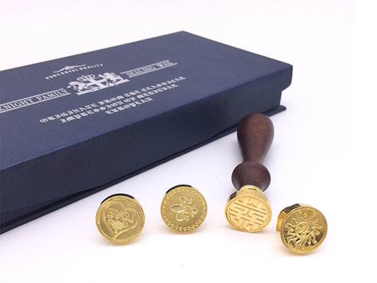Classical Traditional Sealing Wax Bead Kit With Initial Wax Seal Stamp