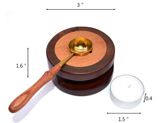 Sealing Wax Burner Warmer,Candle Furnace Custom-Made Special Tools For Wax Seal Stamp Wedding Invitations Wax Melting To