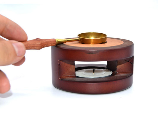 Sealing Wax Burner Warmer,Candle Furnace Custom-Made Special Tools For Wax Seal Stamp Wedding Invitations Wax Melting To