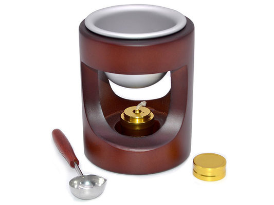 Fire Wax Seal Wax Sealing Stamps Use Special Tools Big Melting Furnace Tool And Rosewood Copper Spoon With Alcohol Furna