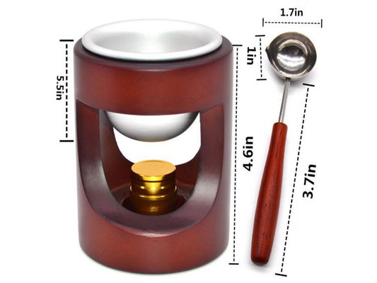 Fire Wax Seal Wax Sealing Stamps Use Special Tools Big Melting Furnace Tool And Rosewood Copper Spoon With Alcohol Furna