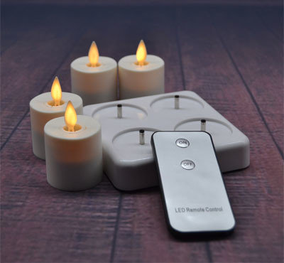 Led Flickering Tea Lights Battery Operated Candles