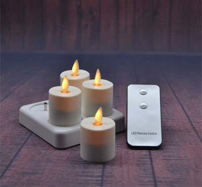 Led Flickering Tea Lights Battery Operated Candles