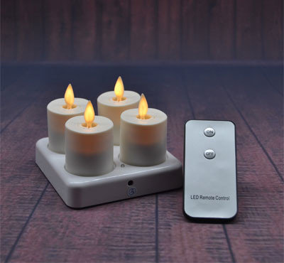 Led Flickering Tea Lights Battery Operated Candles