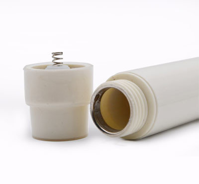 Dinner Moving Flame Warm Light 9 Inch Ivory Flameless Plastic Led Taper Candle With Dripped Tears Effect