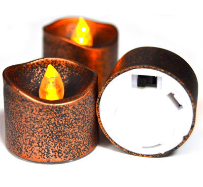 Flameless Votive Candles Battery Operated Led Tea Lights Flickering Amber Tealight Candles